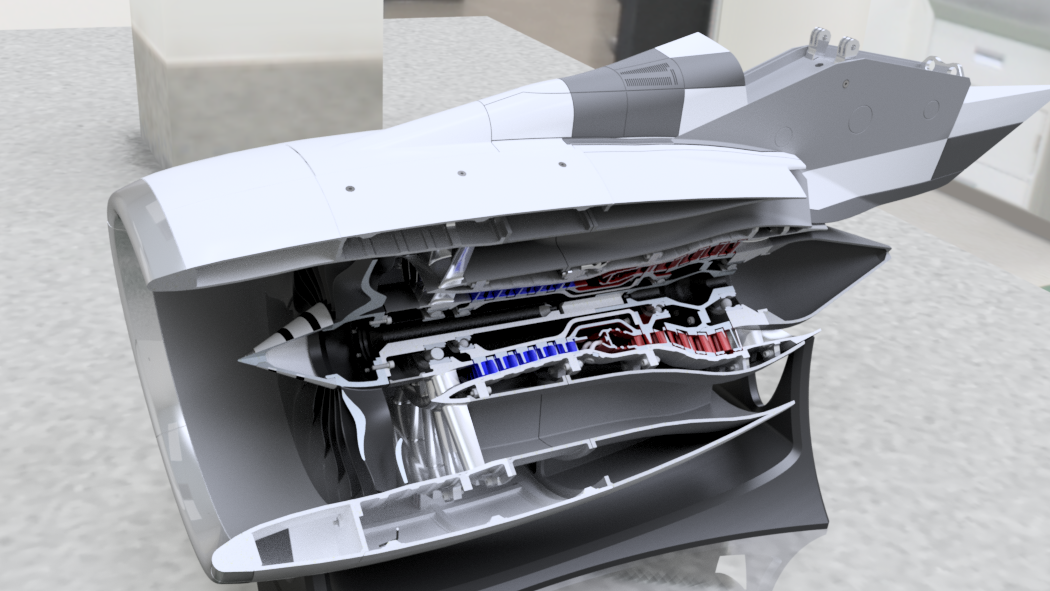 STL file High Bypass Engine Nacelle 📱・3D print design to download・Cults