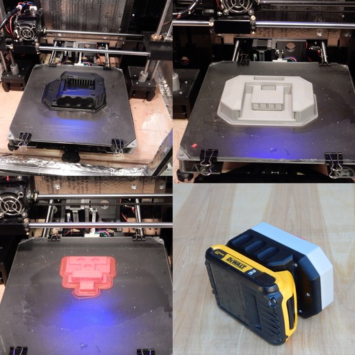 Download STL file Senco 14.4v to Dewalt 20v battery adapters • 3D print ...