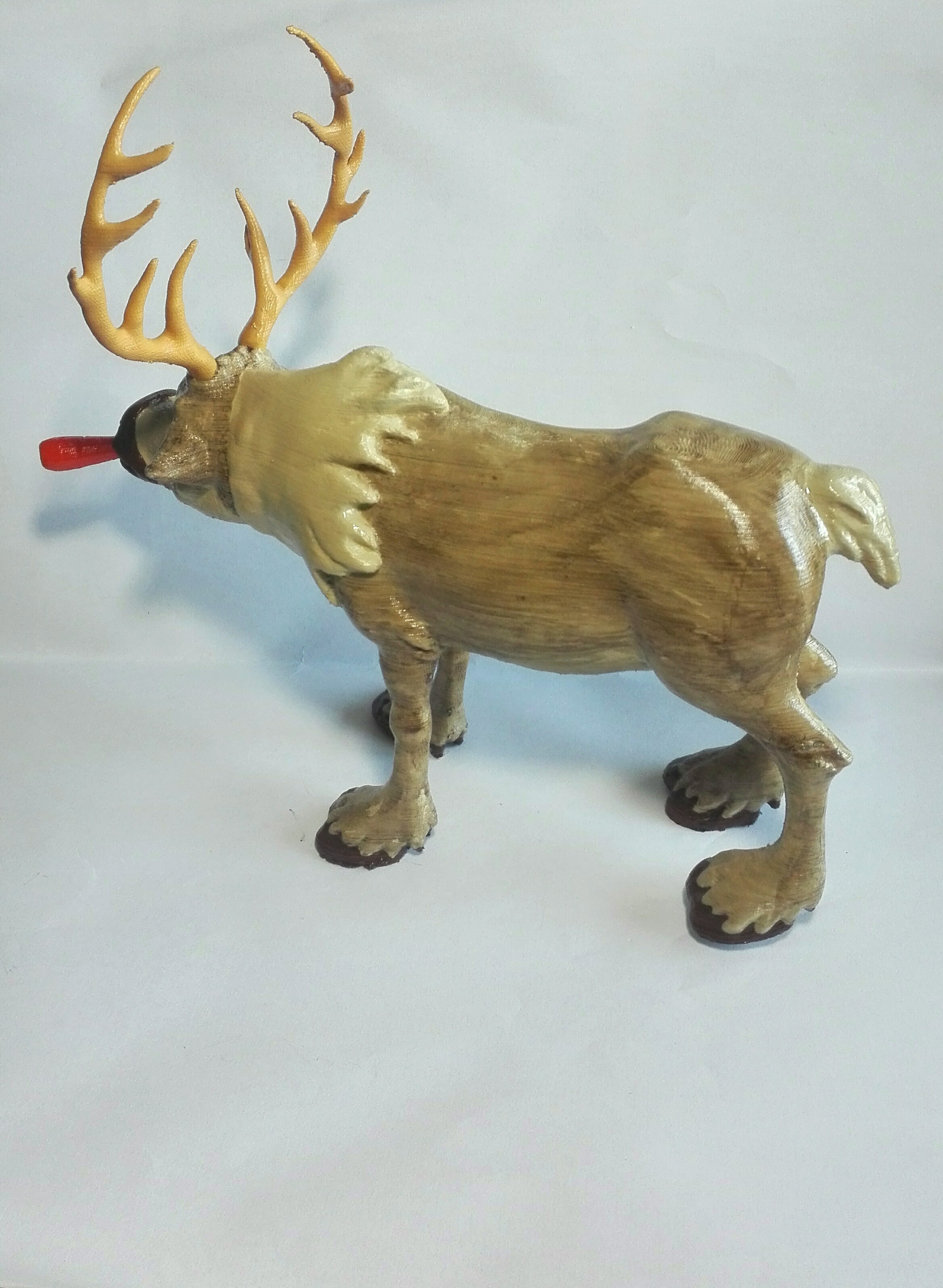 Fichier STL Sven eat carrot (Frozen2)・Modèle à télécharger et à ...