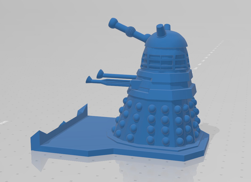 Файл STL Dalek stand 🩺・Модель 3D-принтера для скачивания・Cults
