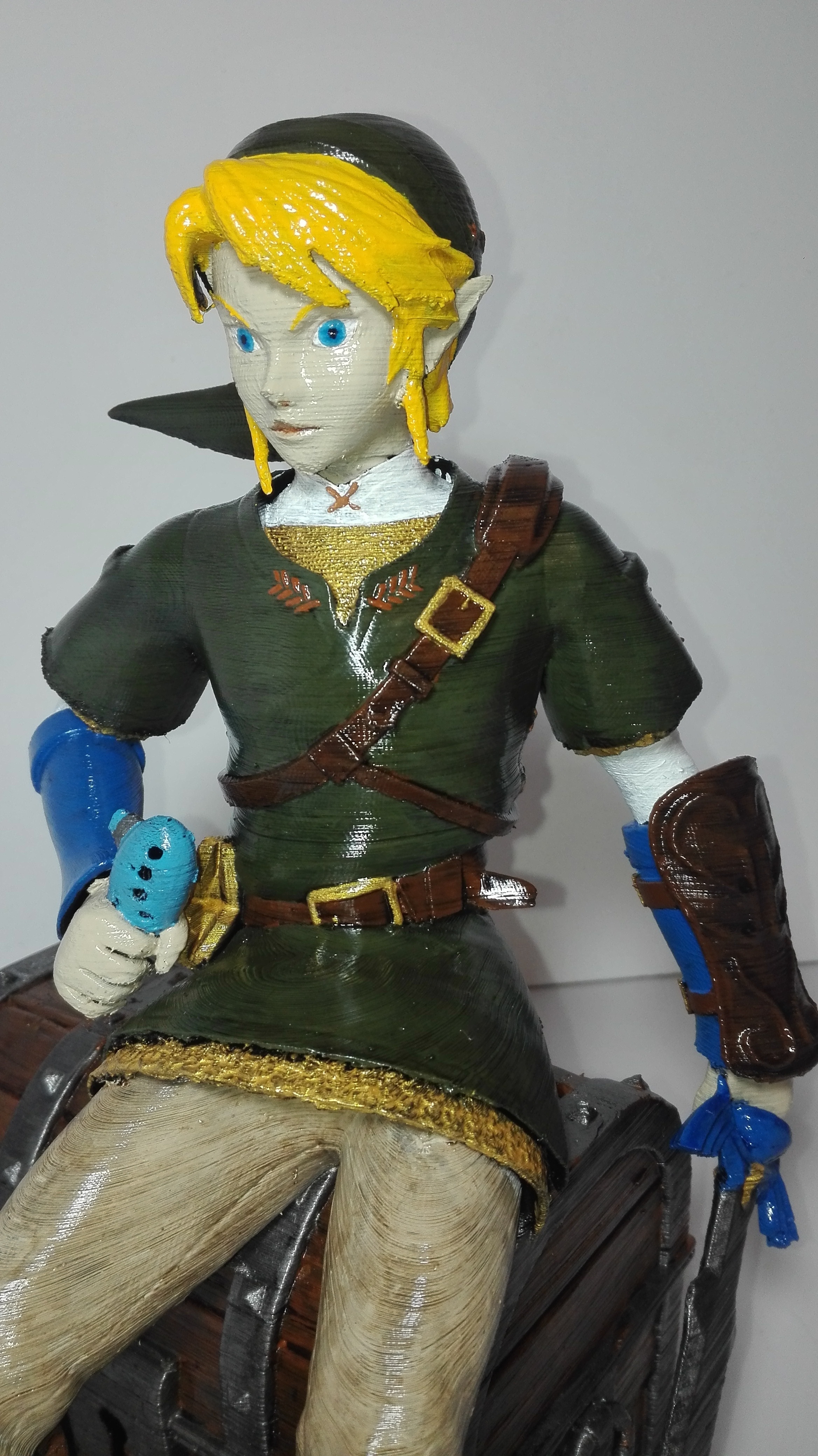 STL file The Legend of Zelda: Link 🔗・3D printing model to download・Cults