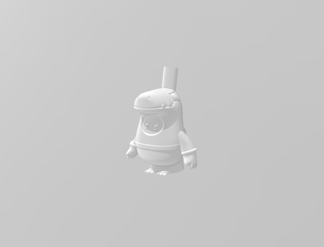 3D file HOOKAH/CACHIMBA/SHISHA Fall Guys T-Rex・3D printer model to ...
