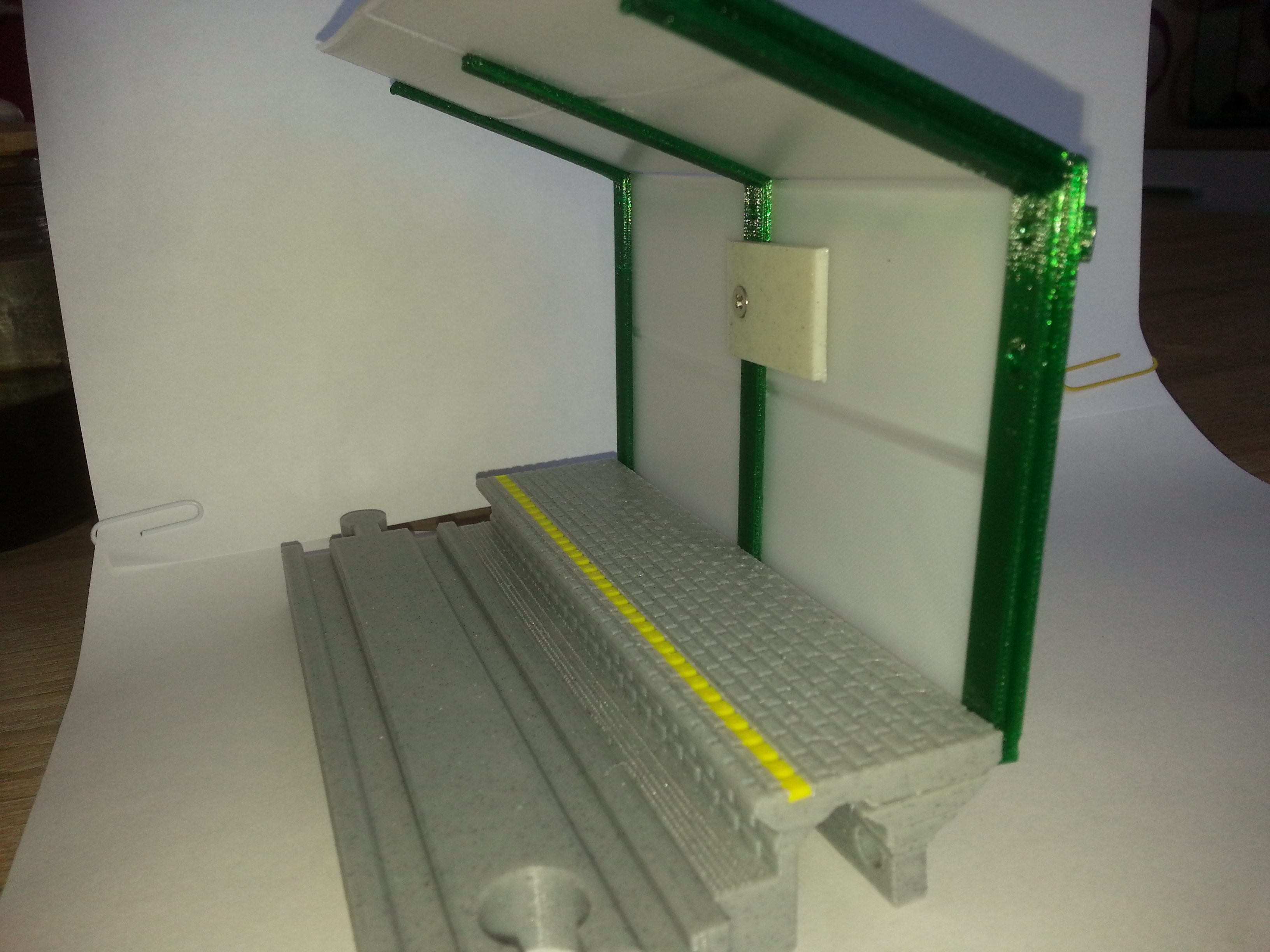 Download STL file Wooden train stop • 3D print model ・ Cults