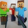 Download 3D printer model Minecraft Steve ・ Cults