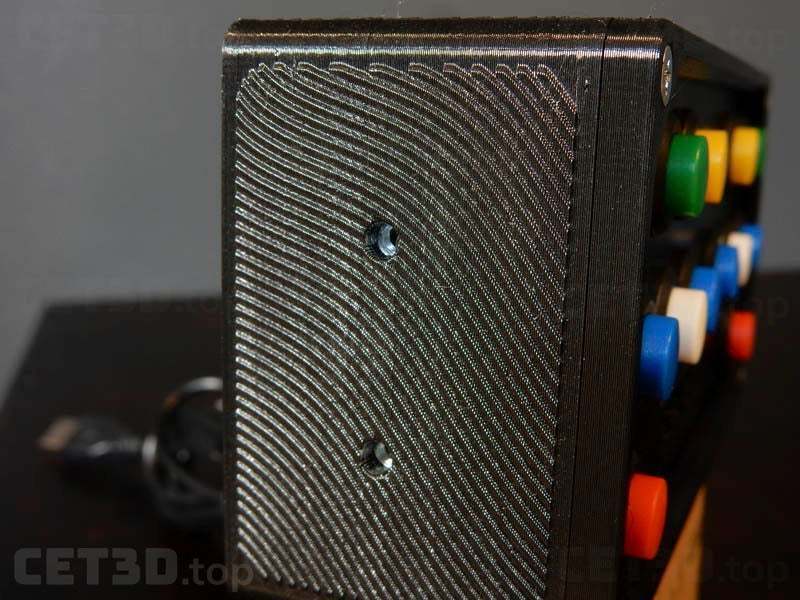 Free STL file BP12 Button Box - USB - DIY・3D printing template to ...