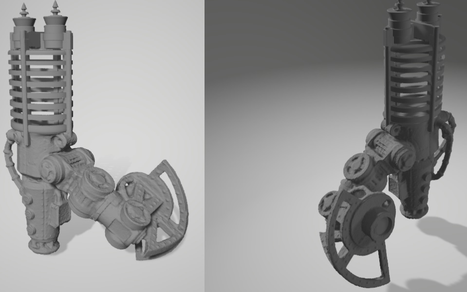 Download free STL file The Heftiest Maple Sterius Warrior Beam Weapon ...