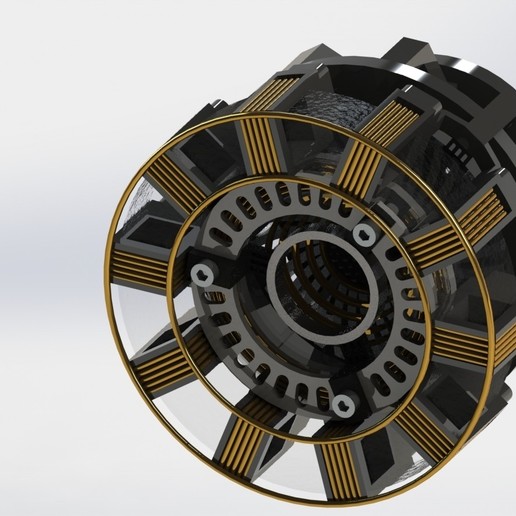 Download 3D printing models DIY Iron Man Arc reactor ・ Cults