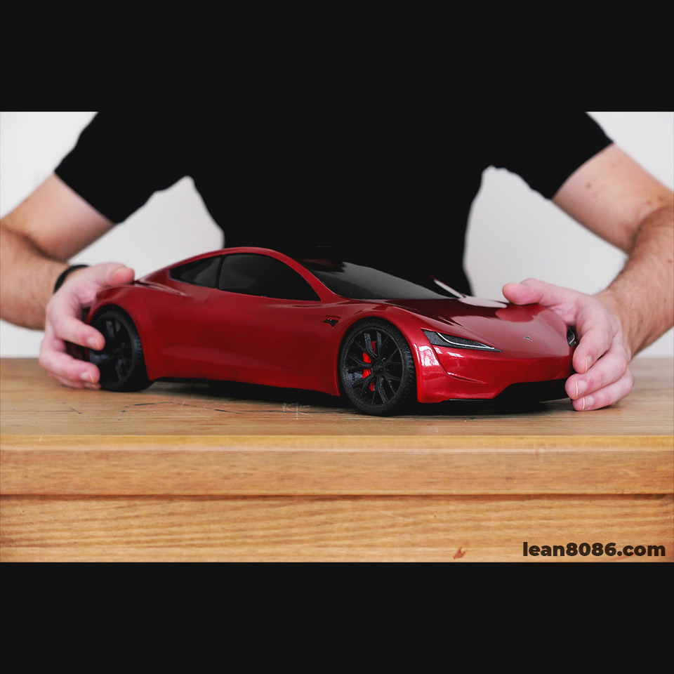 3D printing Tesla Roadster 2020 3D MODEL FOR 3D PRINTING STL FILES・Cults