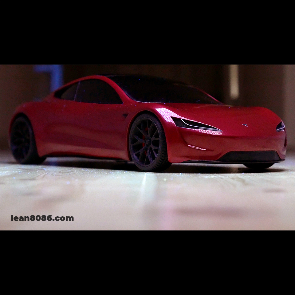 3D printing Tesla Roadster 2020 3D MODEL FOR 3D PRINTING STL FILES・Cults