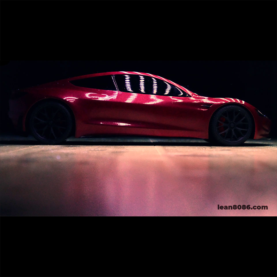 3D printing Tesla Roadster 2020 3D MODEL FOR 3D PRINTING STL FILES・Cults