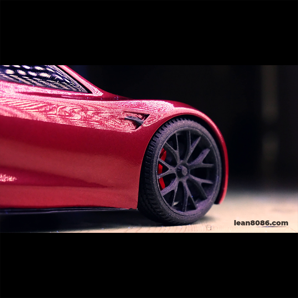 3D printing Tesla Roadster 2020 3D MODEL FOR 3D PRINTING STL FILES・Cults
