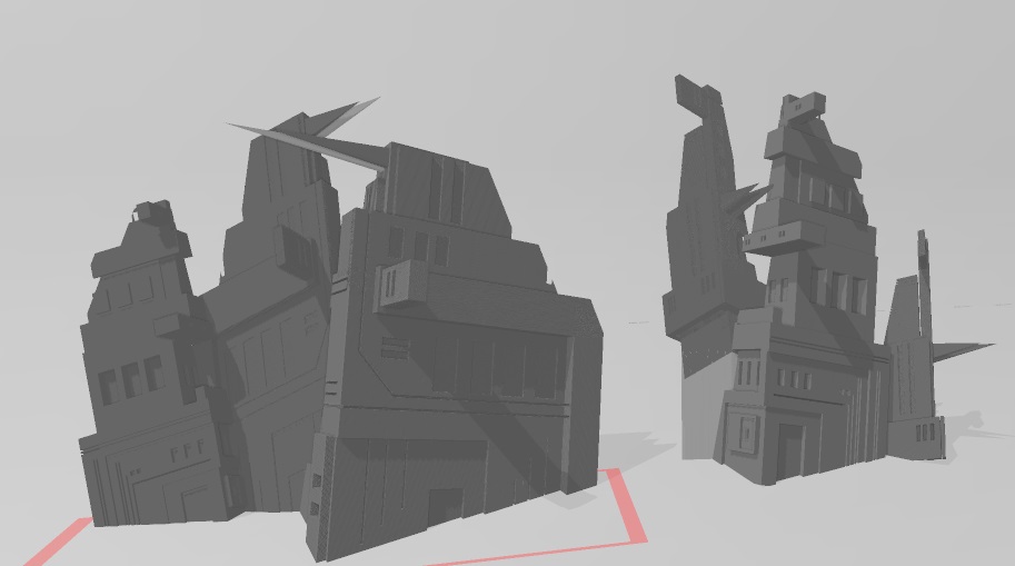 STL file BROLY DRAGON BALL Z DBZ BUILDINGS・3D printable model to ...