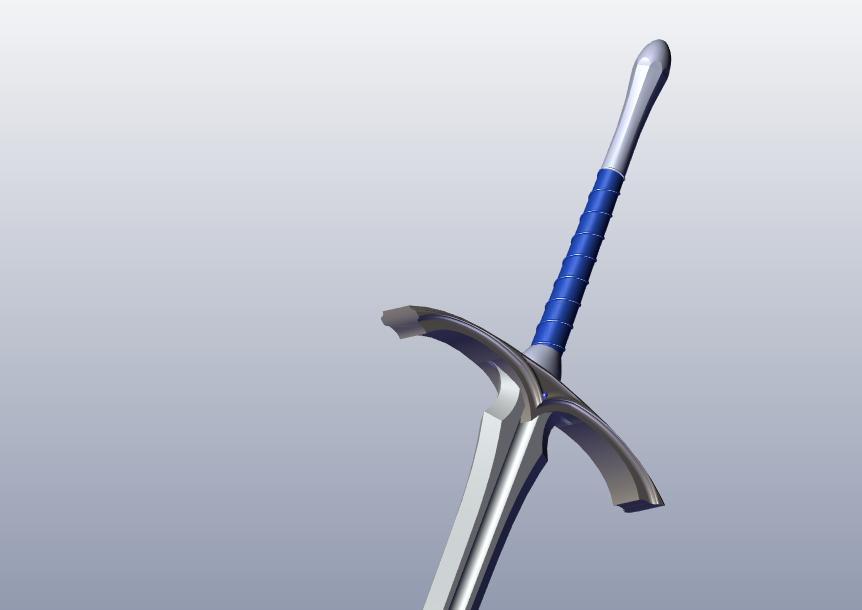 3D file Glamdring Sword・3D print design to download・Cults