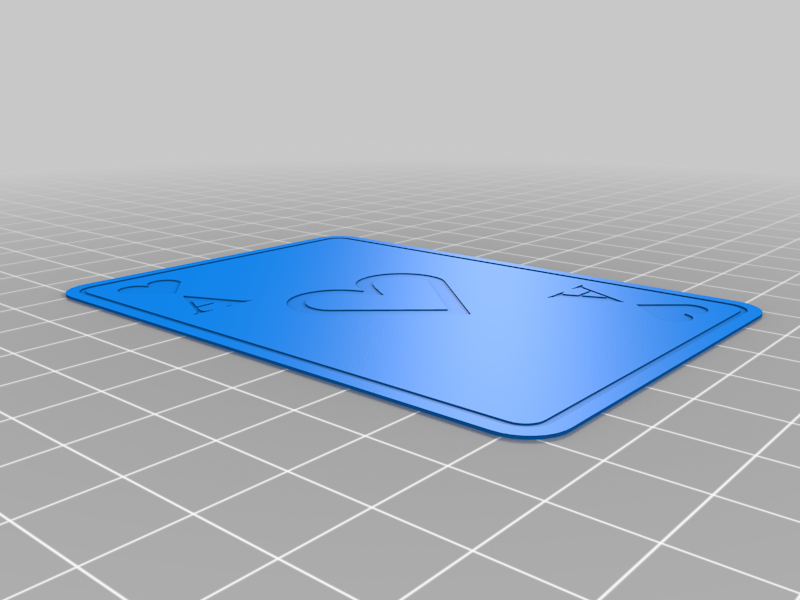 Free 3D file Play card Experiment・3D printer design to download・Cults