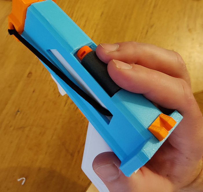 Free 3D file Snigel - stringer foam blaster 🔫・3D printing idea to ...