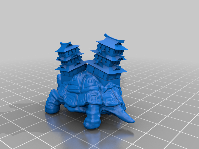 Archivo 3D gratis Fortaleza de fantasía japonesa・Objeto de impresión 3D ...