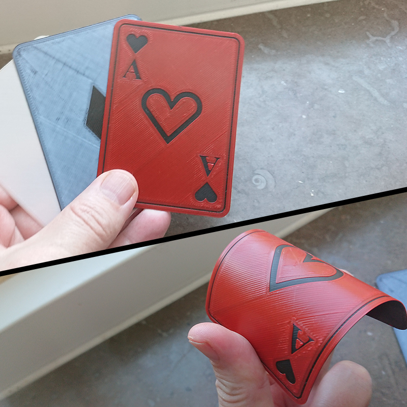 Free 3D file Play card Experiment・3D printer design to download・Cults