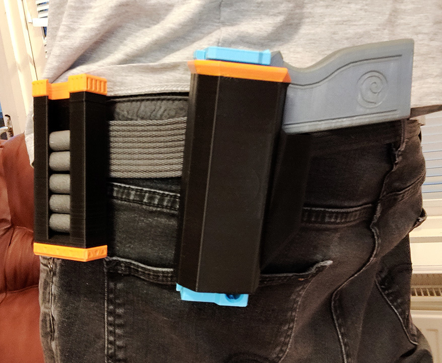 Free 3D file Snigel - stringer foam blaster 🔫・3D printing idea to ...