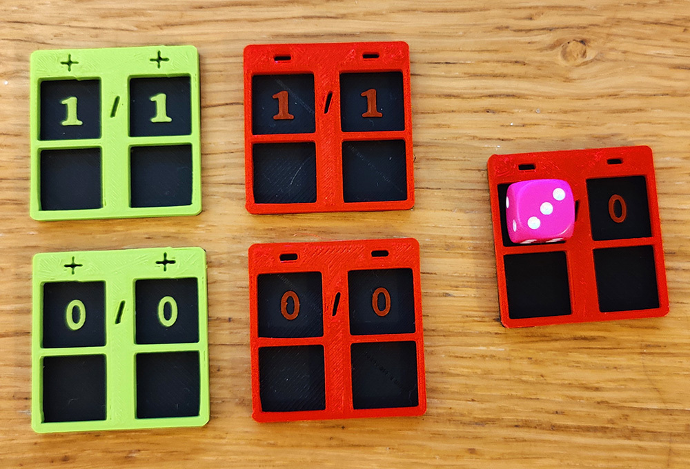 Free 3D file MTG dice slot counter・3D printer model to download・Cults