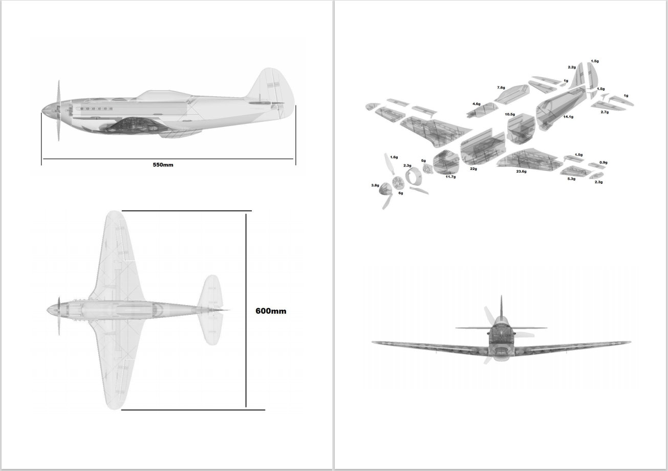 3D file Yakovlev Yak - 3 600mm V2.0 ️・3D print design to download・Cults