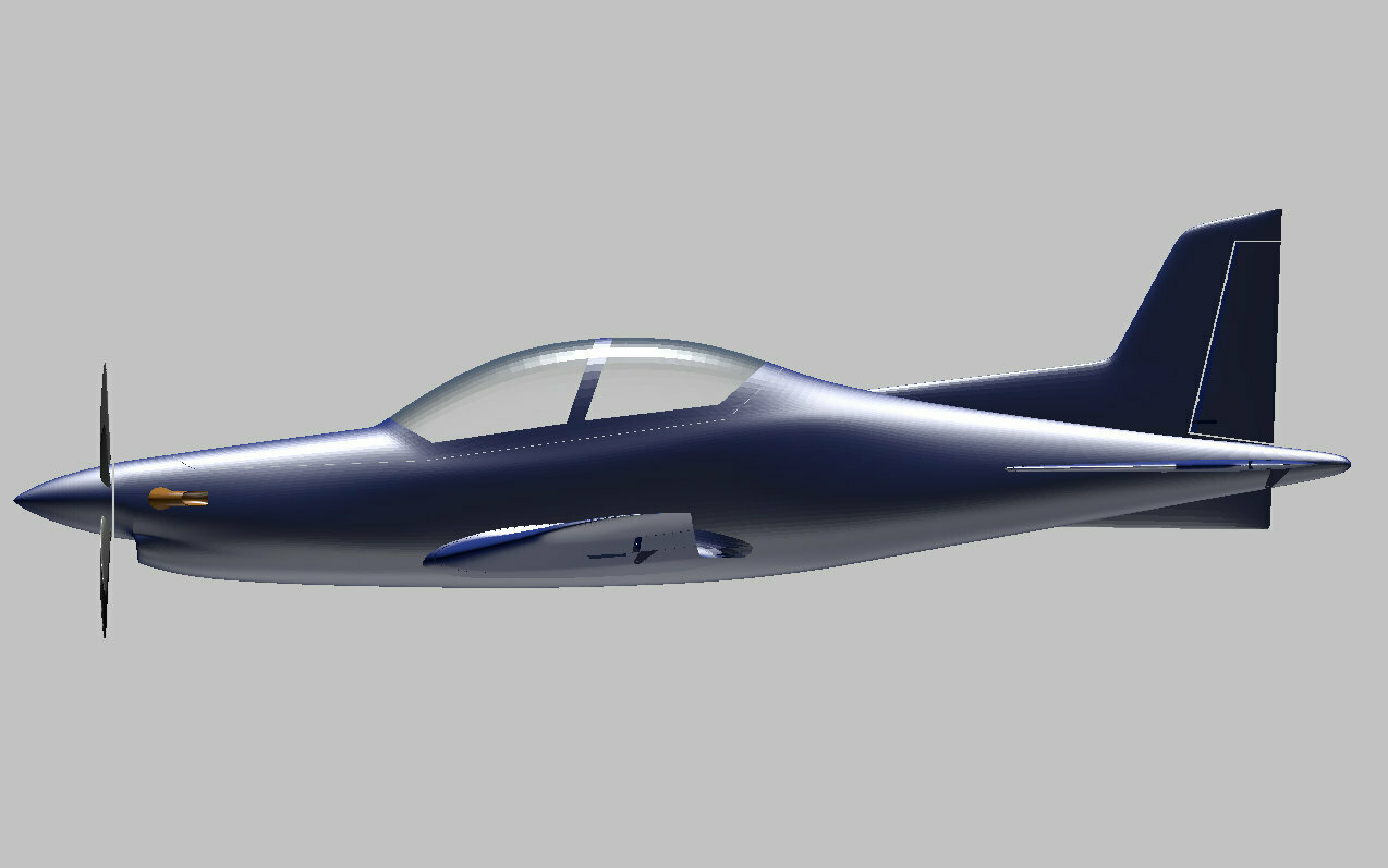 3D file PILATUS PC-21 600mm 🎛️・3D printing idea to download・Cults