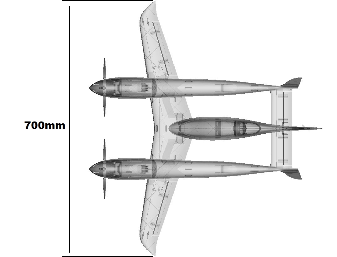 3D file Pond Racer 700mm・3D print object to download・Cults