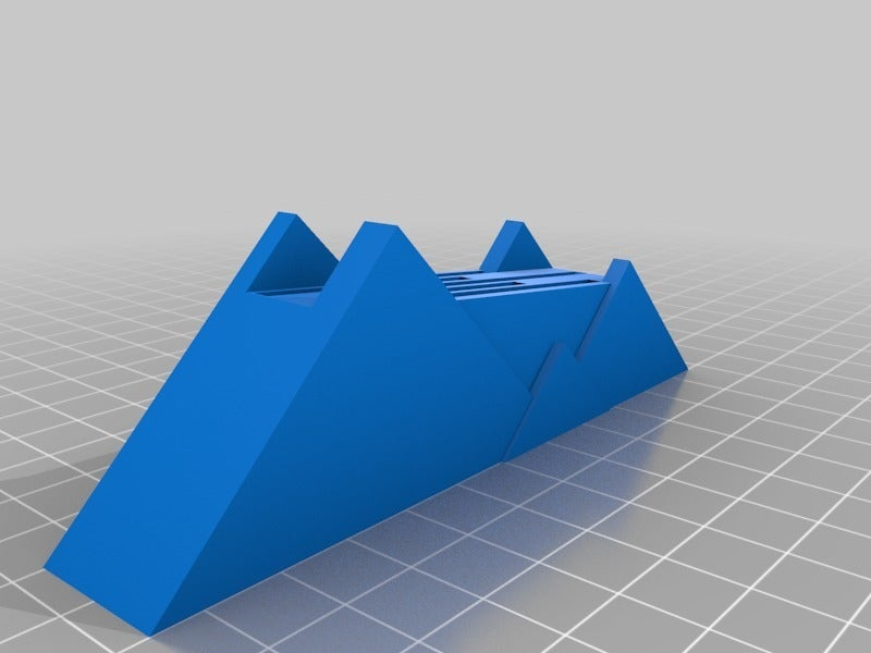 Free STL file Embiggened SD card mountain・3D printer model to download ...