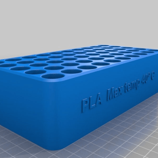 Download free 3D printer designs Vial rack for 4 ml (15x45mm) or 12 ml ...