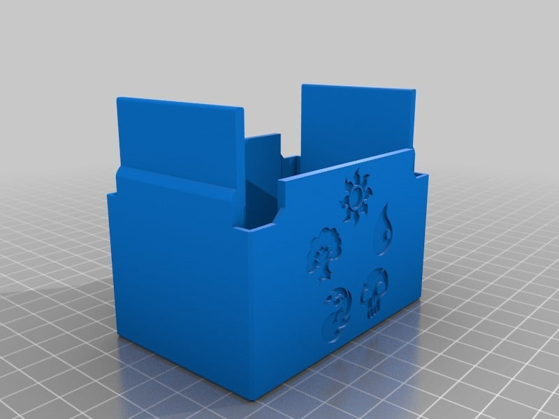 Free STL file CCG geared card box (updated) 📦・Object to download and to ...