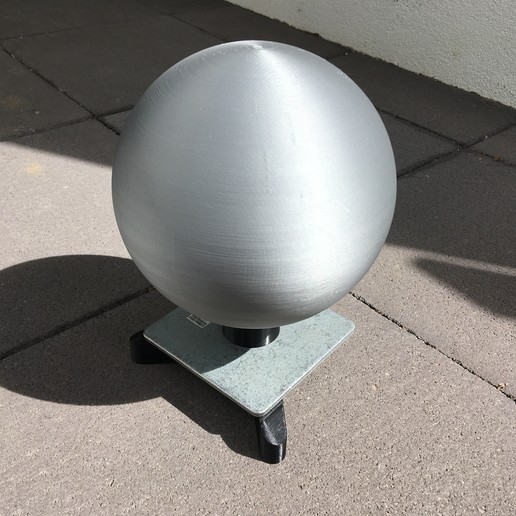 Download STL file Ground-level spherical targets for laser scanners ...