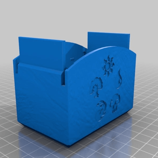 Download free STL files CCG Geared Card Box V2 (magnetic latch) ・ Cults