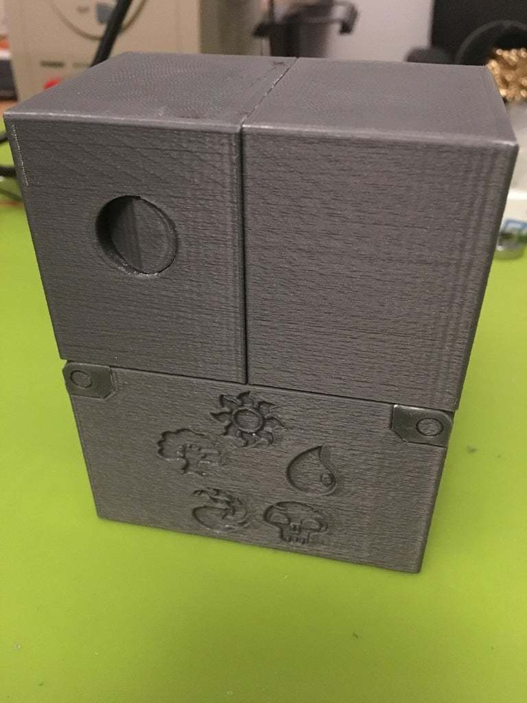 Free STL file CCG geared card box (updated) 📦・Object to download and to ...