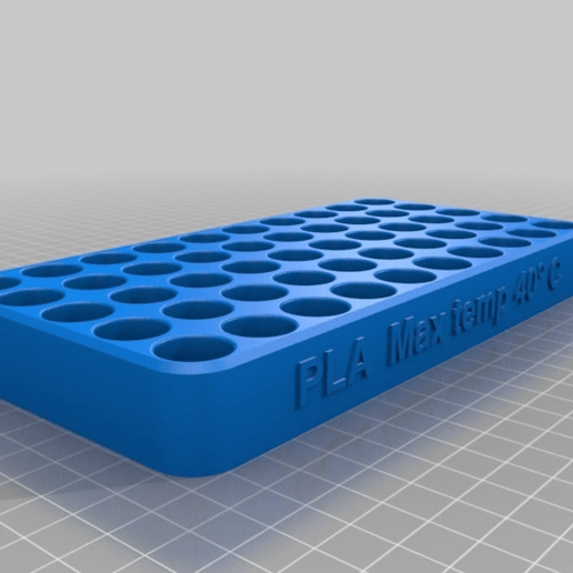 Download free 3D printer designs Vial rack for 4 ml (15x45mm) or 12 ml ...