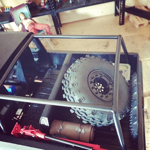 Download 3D printer designs Scalemonkey - Rear Bench for RC4WD Blazer ...