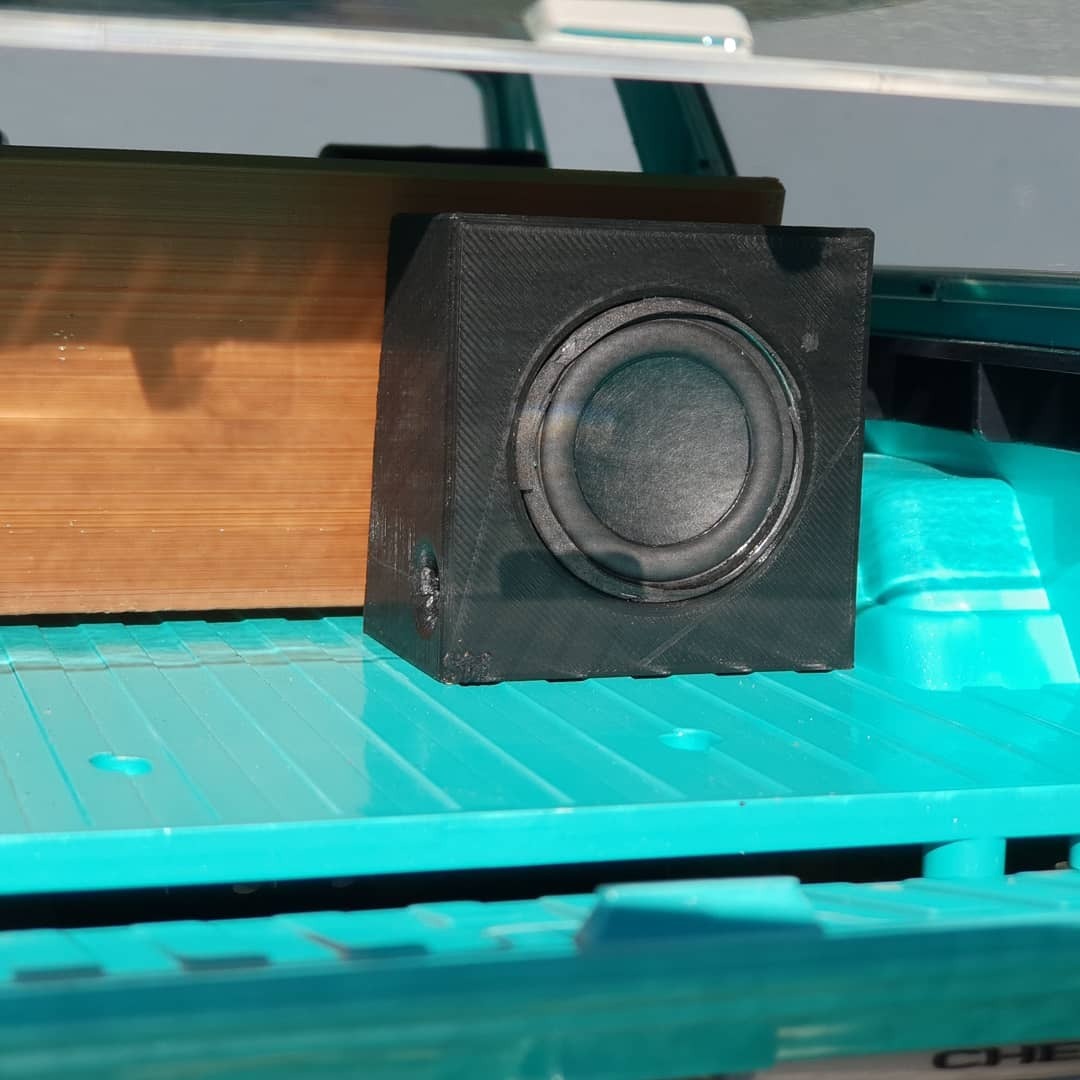 STL file Scalemonkey RC Subwoofer・3D print design to download・Cults