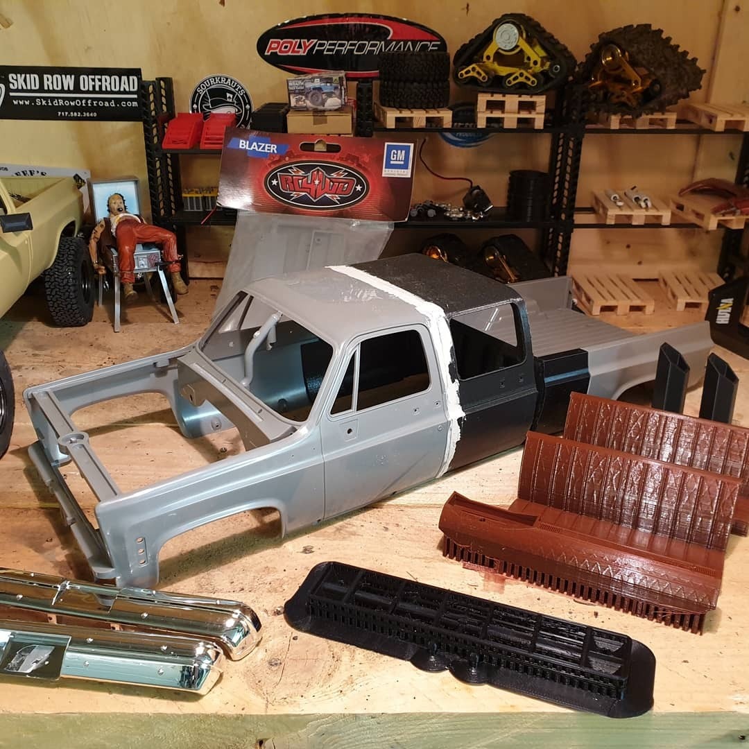 STL file Scalemonkey RC Bench 🌆・3D print model to download・Cults