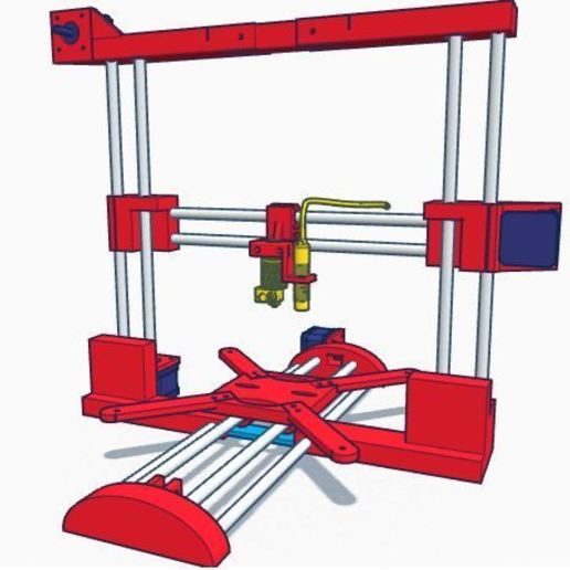 Download free 3D printing files MK 3D Printer Full Printable Frame ・ Cults