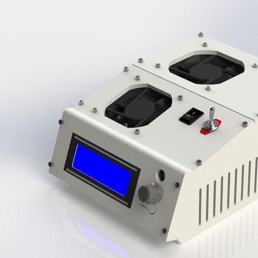 Download free 3D printer files RepRap Control Box with PSU ・ Cults