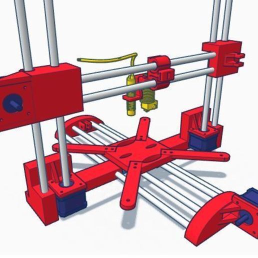 Download free 3D printing files MK 3D Printer Full Printable Frame ・ Cults