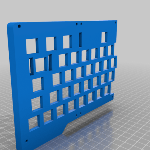 Download free STL file Mechanical Keyboard - Monolith • 3D printing ...