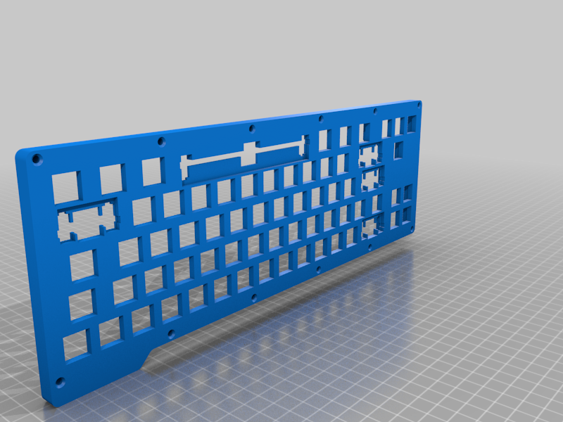 Free 3D file Mechanical Keyboard - Tangerine - For Large Format Printer ...