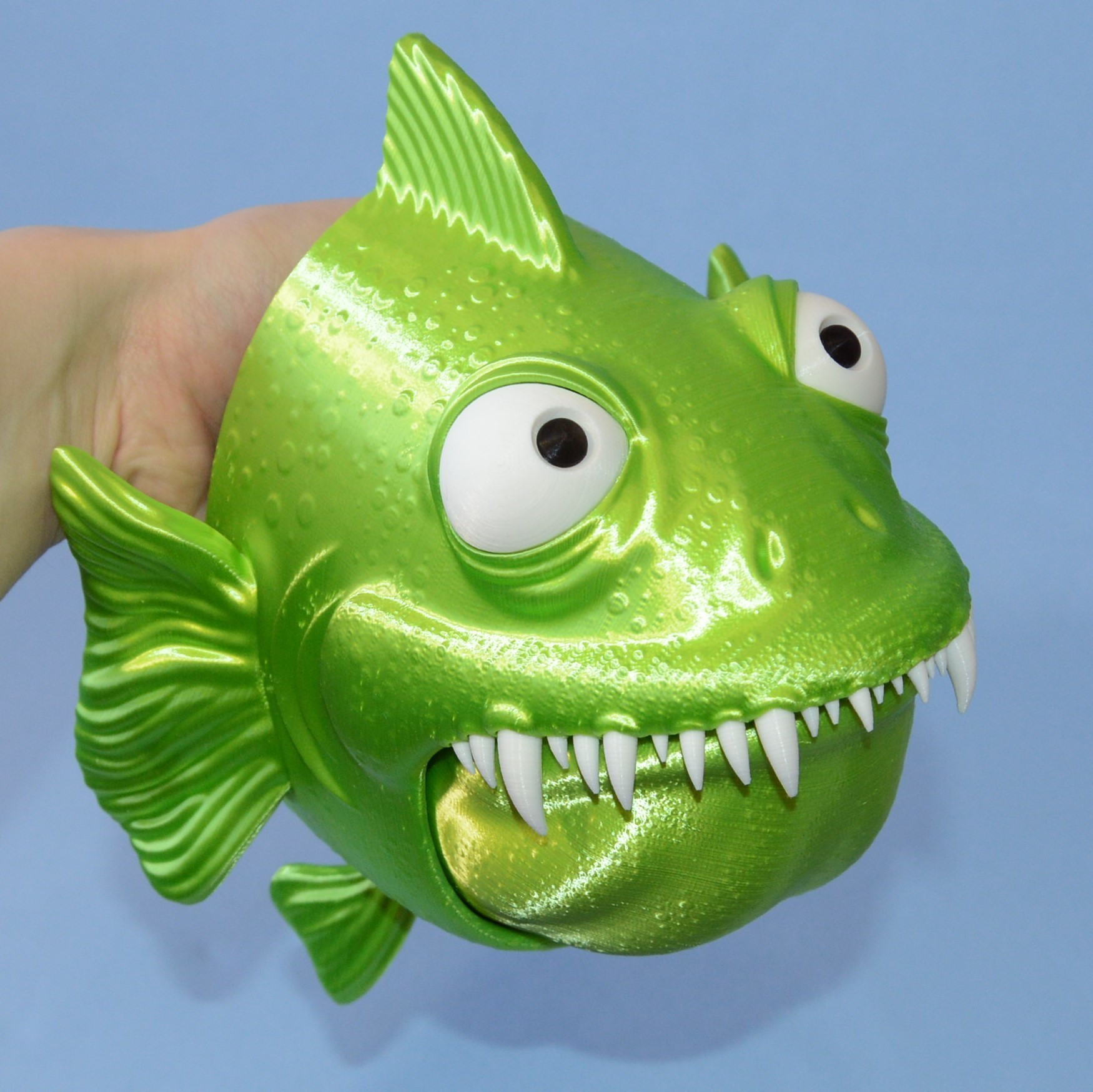 OBJ file Predator Fish 🐠・3D printable design to download・Cults