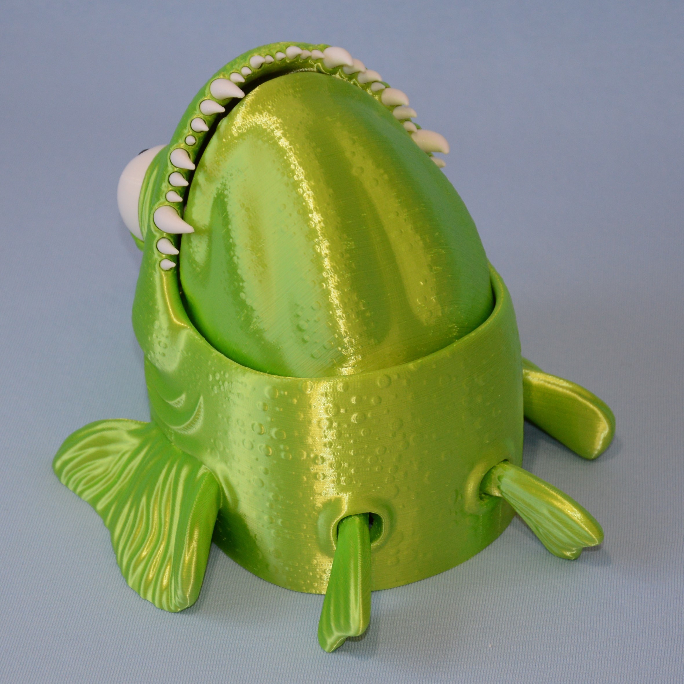 OBJ file Predator Fish 🐠・3D printable design to download・Cults