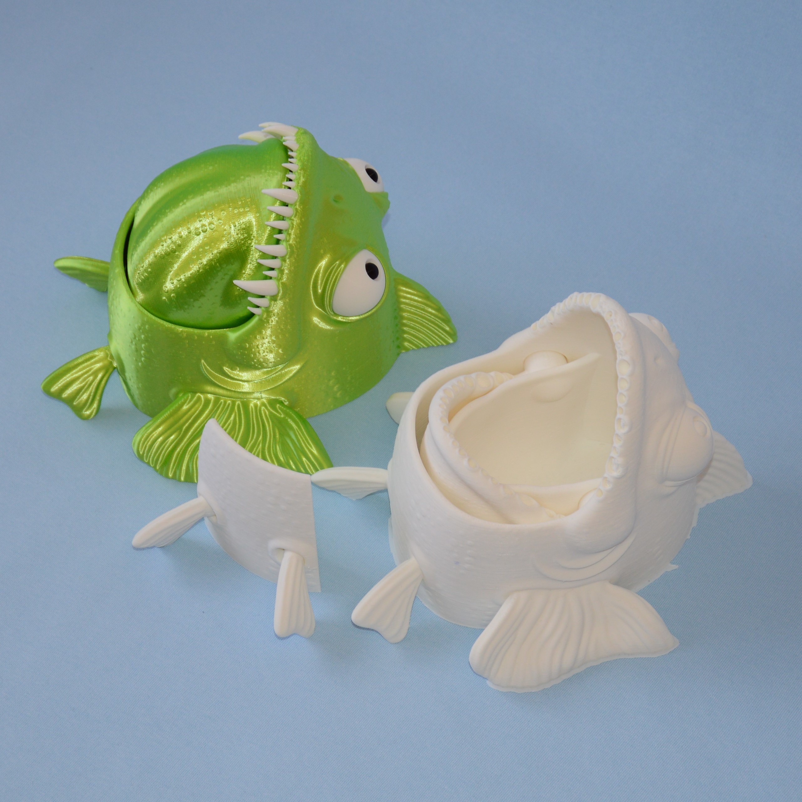 OBJ file Predator Fish 🐠・3D printable design to download・Cults