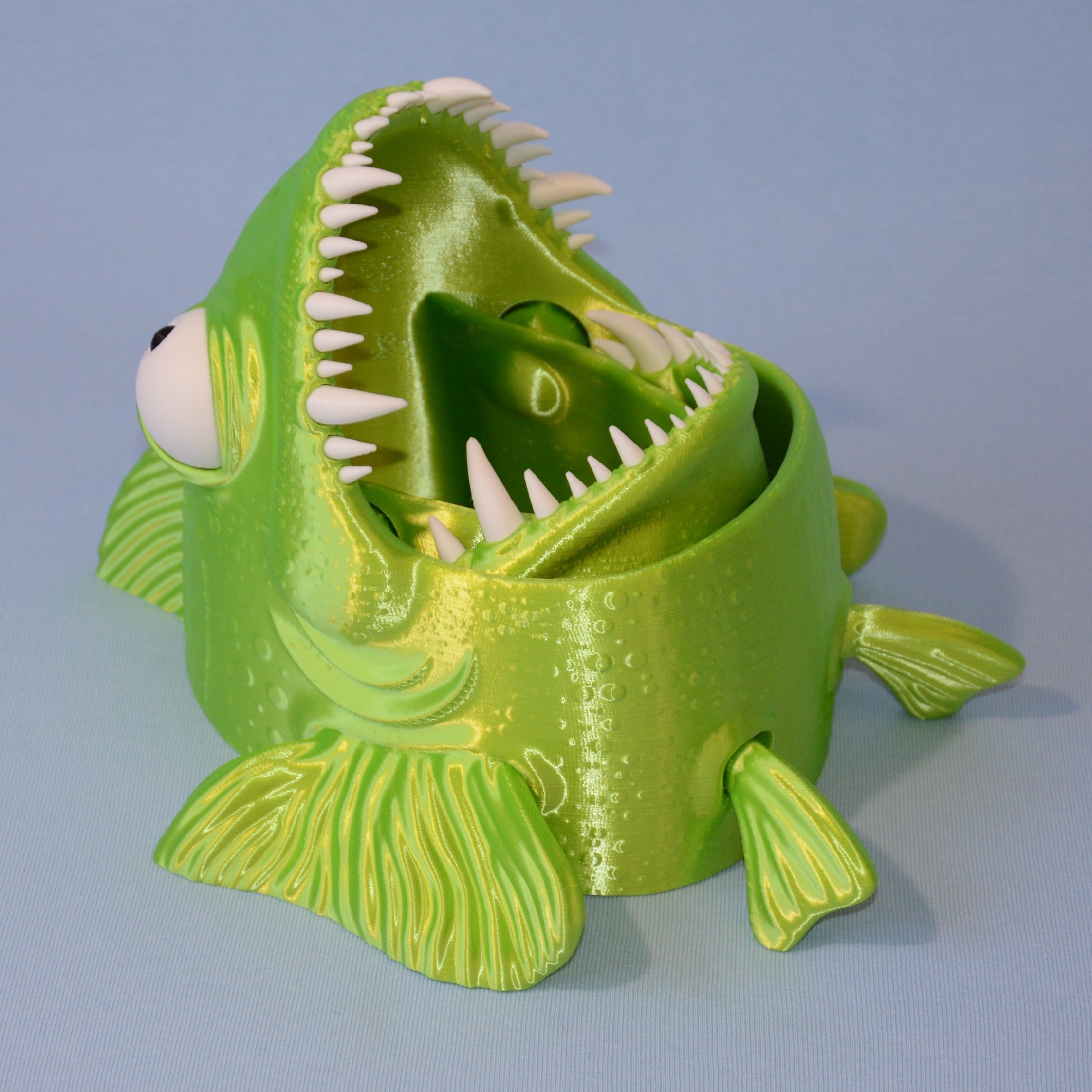 OBJ file Predator Fish 🐠・3D printable design to download・Cults