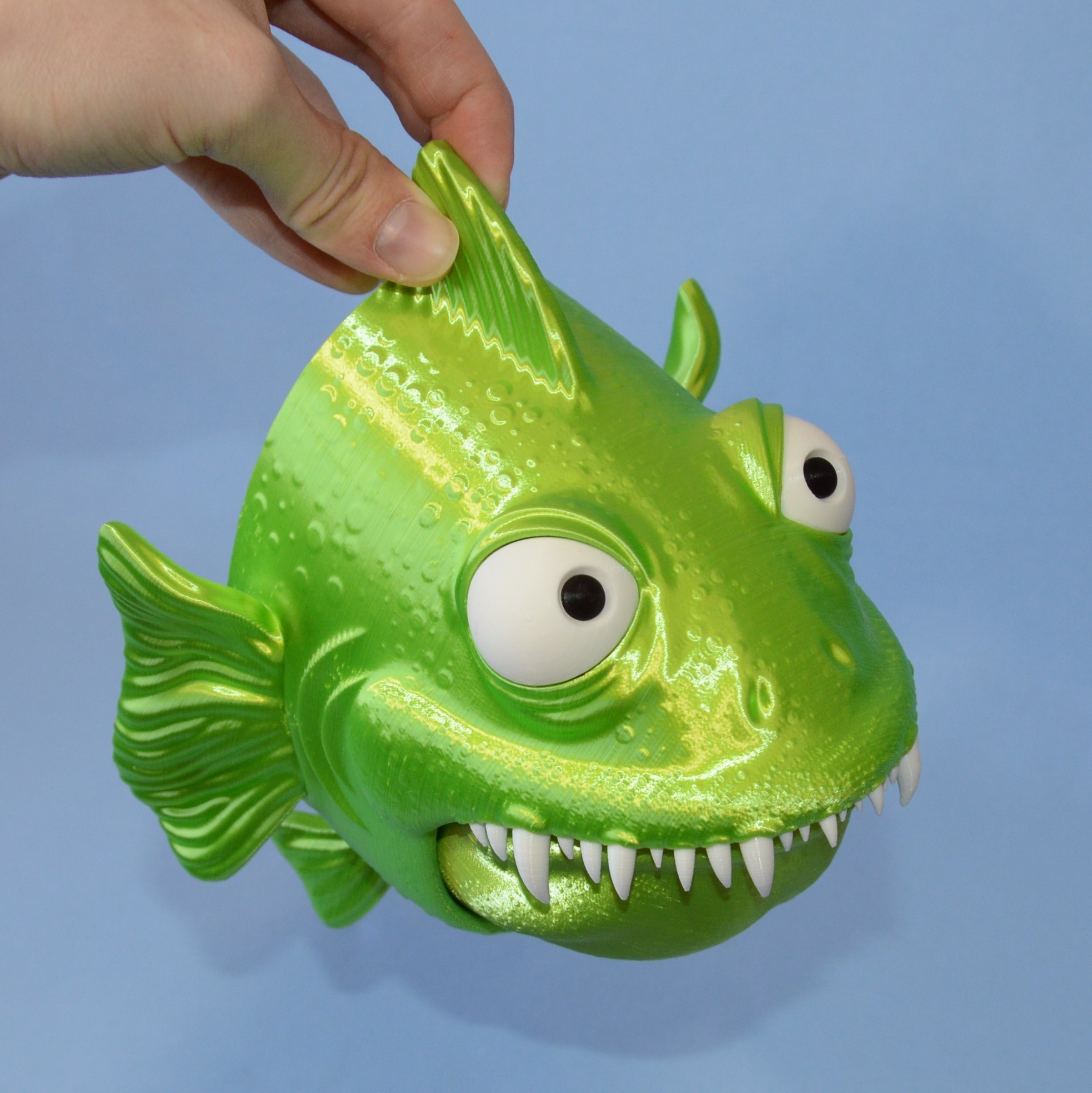 OBJ file Predator Fish 🐠・3D printable design to download・Cults