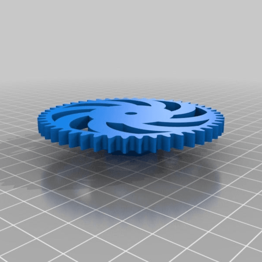 Download free 3D printer designs Miniature human powered blower fan ・ Cults