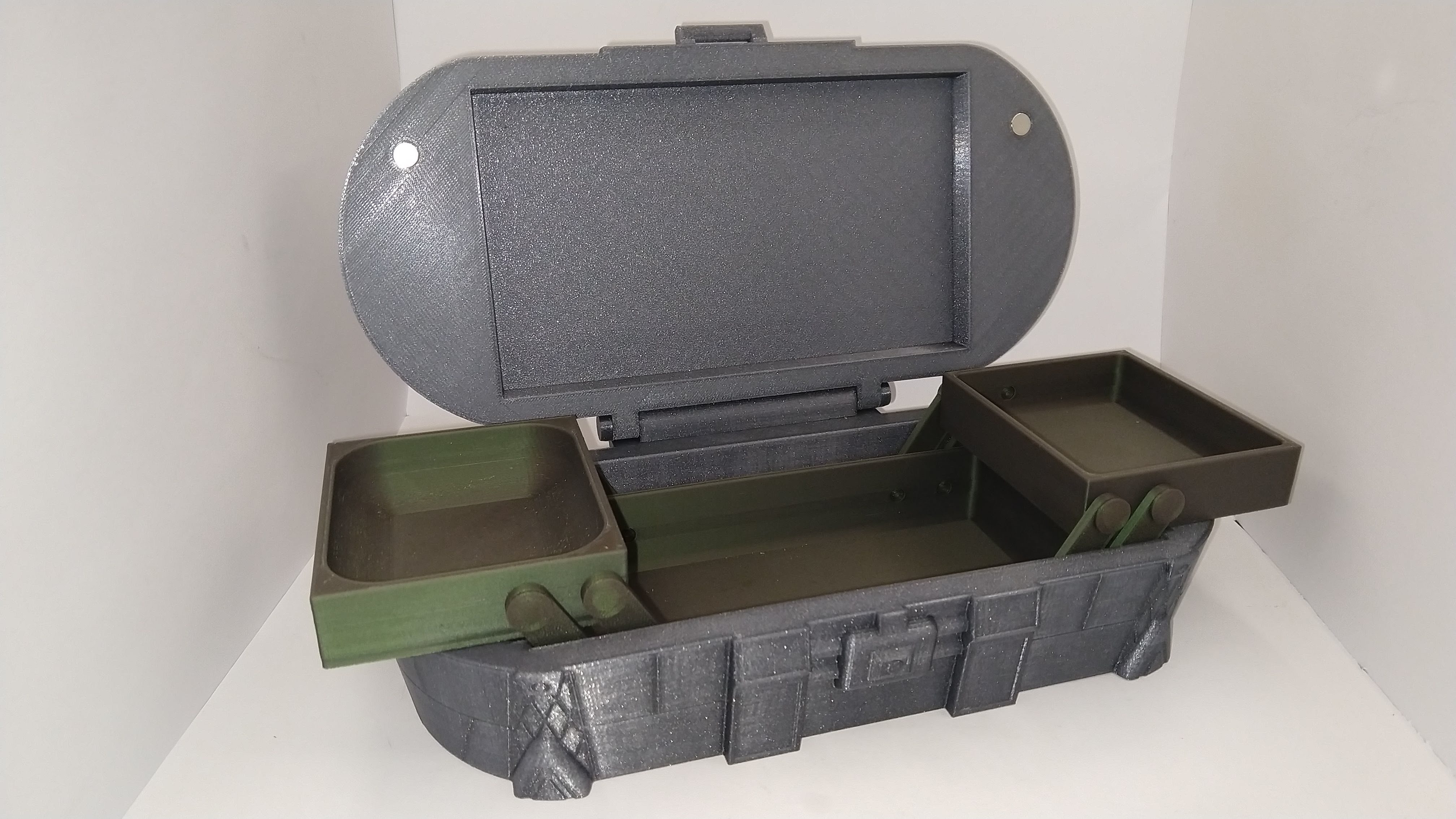 Descargar archivo STL Caja de botín al estilo de Borderlands • Modelo ...
