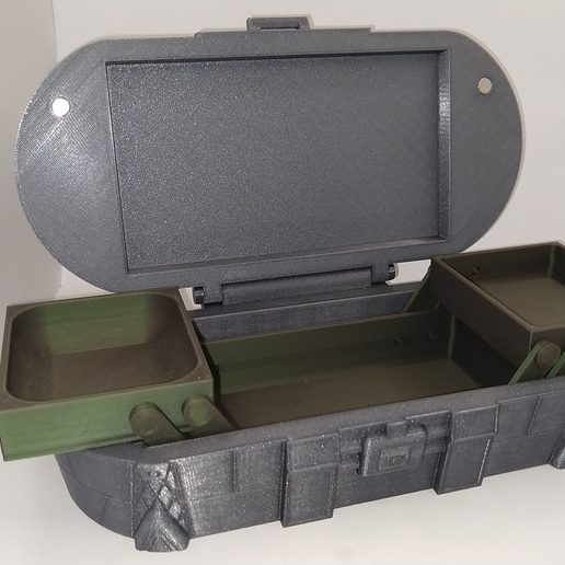 Download STL file Borderlands Style Loot Box • 3D printing template ・ Cults