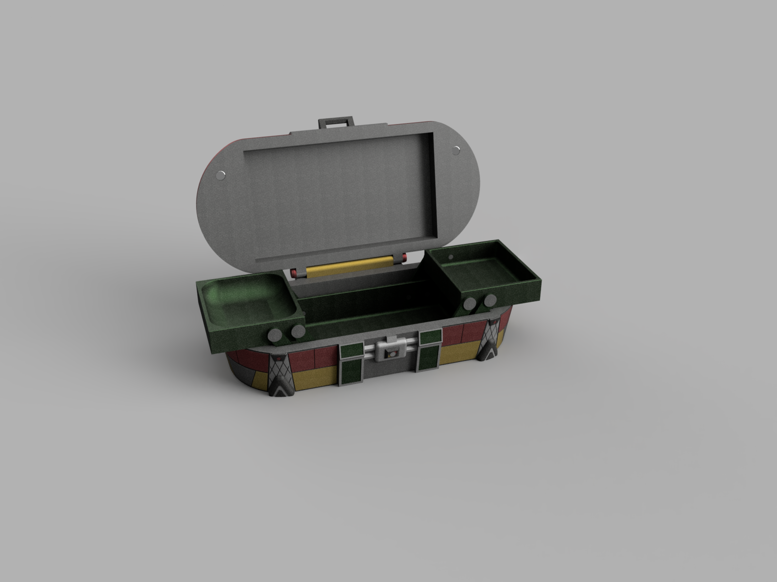 Descargar archivo STL Caja de botín al estilo de Borderlands • Modelo ...